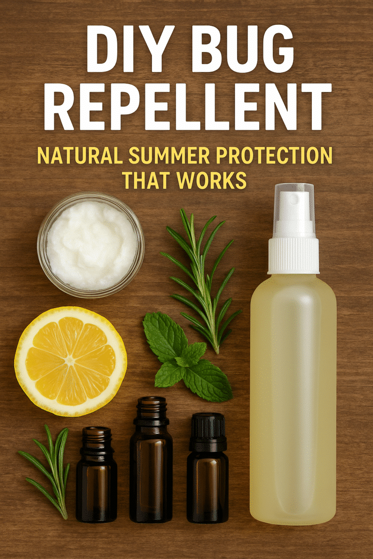 DIY Bug Repellent: Natural Recipes for Mosquito & Tick Protection