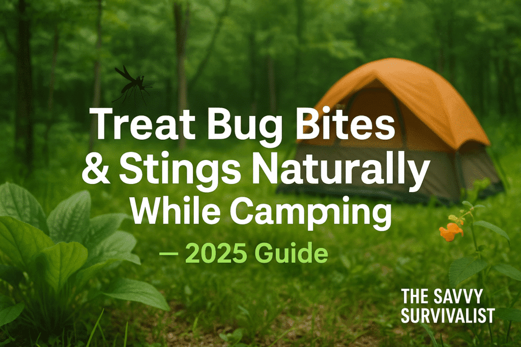 How to Treat Bug Bites Naturally While Camping (Wild‐Plant Remedies 2025)